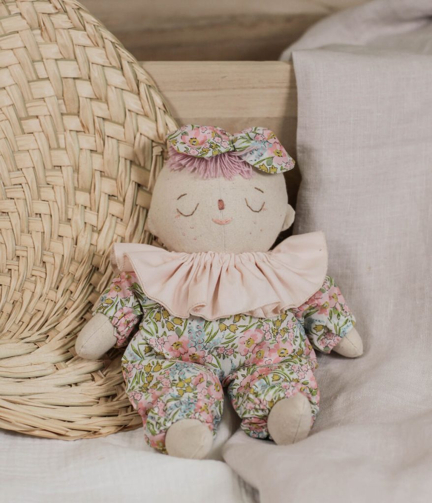 Rosie | Baby doll | Little Lenni | Handmade | First toy | Soft toy